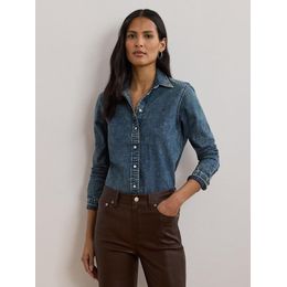 Lauren by Ralph Lauren Lauren Ralph Lauren Bluse Damen Gr&ouml;&szlig;e S blue denim