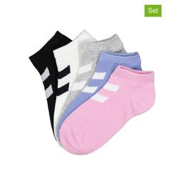 Hummel 5er-Set: Socken "Match me" in Rosa/ Bunt - 59% | Größe 24-27 | Kinder-socken-strumpfhosen