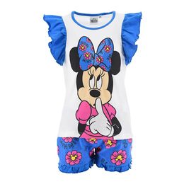 Disney Minnie Mouse Pyjama "Minnie" in Blau/ Weiß - 54% | Größe 98 | Kinder-waesche