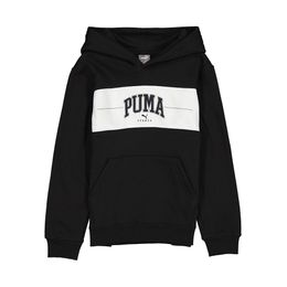 Puma Hoodie "Puma Squad" in Schwarz/ Weiß - 52% | Größe 116 | Kinder-sweatshirts-jacken