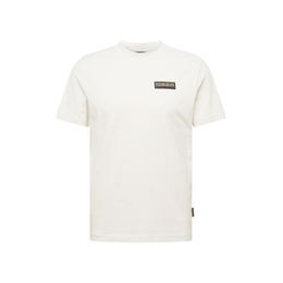 Napapijri T-Shirt 'S-Iaato' Herren Gr&ouml;&szlig;e S schwarz / wei&szlig;