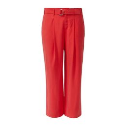 S.oliver Red Label Plus Pleat-Front Pants female Red size 54