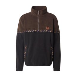 Iriedaily Pullover 'Monte Noe' Herren Gr&ouml;&szlig;e M blau / dunkelbraun / schwarz