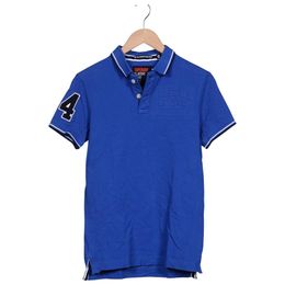 Superdry Poloshirt Herren Größe S Second Hand blau