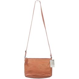 FREDsBRUDER Handtasche gross Leder Damen Größe One Size Second Hand orange
