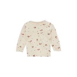 s.Oliver Shirt Mädchen Größe 86 beige / mischfarben