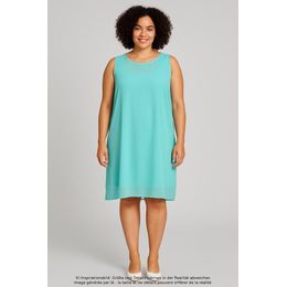 SAMOON Kleid Damen Größe XXL Second Hand türkis