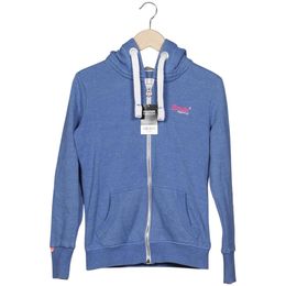 Superdry Kapuzenpullover Damen Größe M Second Hand blau