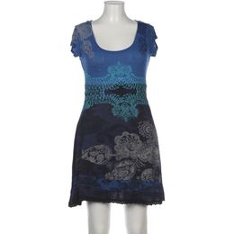 Desigual Kleid Damen Größe XL Second Hand blau