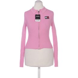 Tommy Jeans Strickjacke Damen Gr&ouml;&szlig;e S Second Hand pink