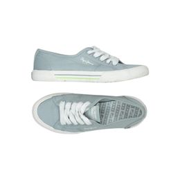 Pepe Jeans Sneaker Damen Gr&ouml;&szlig;e 37 Second Hand hellblau