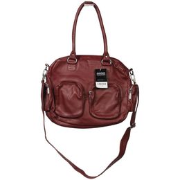 STICKSANDSTONES Handtasche gross Leder Damen Größe One Size Second Hand bordeaux