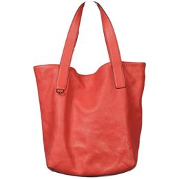 Coccinelle Handtasche gross Leder Damen Größe One Size Second Hand rot