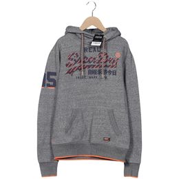 Superdry Kapuzenpullover Herren Größe XS Second Hand grau
