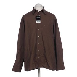 OLYMP Hemd Herren Größe L Second Hand braun