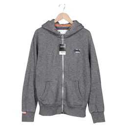 Superdry Kapuzenpullover Herren Größe L Second Hand grau