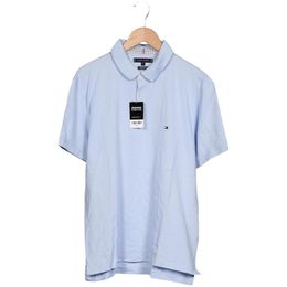 Tommy Hilfiger Poloshirt Herren Größe XL Second Hand hellblau
