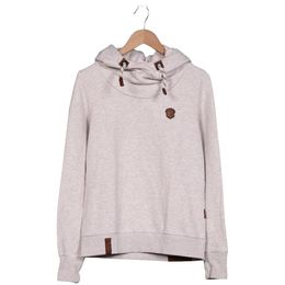 Naketano Kapuzenpullover Damen Größe L Second Hand beige