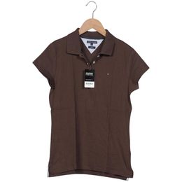 Tommy Hilfiger Poloshirt Damen Größe L Second Hand braun
