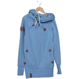 Naketano Kapuzenpullover Damen Größe M Second Hand hellblau