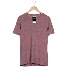 Tommy Jeans T-Shirt Herren Größe XL Second Hand bordeaux
