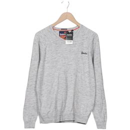 Superdry Pullover Herren Größe L Second Hand grau