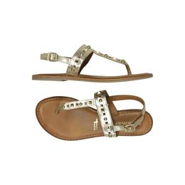 Tamaris Sandalen Damen Größe 39 Second Hand gold