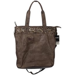 Goosecraft Handtasche gross Leder Damen Größe One Size Second Hand braun