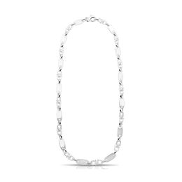 Tony Fein Necklace 'Platten' male Silver size 70 cm