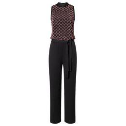 ana alcazar Jumpsuit 'Ably' Damen Gr&ouml;&szlig;e XS bordeaux / schwarz