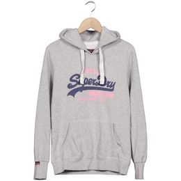 Superdry Kapuzenpullover Damen Größe L Second Hand grau