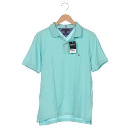 Tommy Hilfiger Poloshirt Herren Größe XXL Second Hand hellgrün