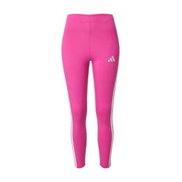 adidas Sportswear Sporthose 'Essentials' Damen Größe L pink / weiß