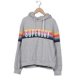 Superdry Kapuzenpullover Damen Größe M Second Hand grau