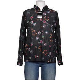 EMILY VAN DEN BERGH Bluse Damen Gr&ouml;&szlig;e M Second Hand schwarz