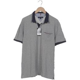 Tommy Hilfiger Poloshirt Herren Größe XL Second Hand grau