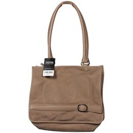 FREDsBRUDER Handtasche gross Leder Damen Größe One Size Second Hand braun