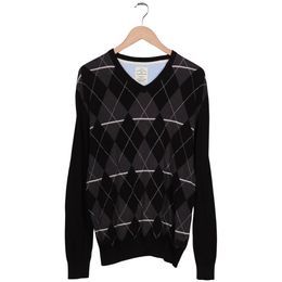 Tom Tailor Pullover Herren Größe L Second Hand schwarz