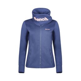 Bench Athletic Zip-Up Hoodie 'Haylo' female Blue size 38