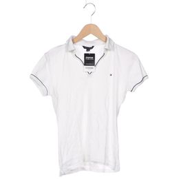 Tommy Hilfiger Poloshirt Damen Größe S Second Hand weiß