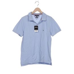 Tommy Hilfiger Poloshirt Herren Größe L Second Hand hellblau