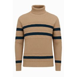 D&rsquo;S Damat Pullover Herren Gr&ouml;&szlig;e S camel / schwarz