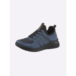 Rieker Damen Sneaker für kräftige Füße, jeansblau, Größe 42
