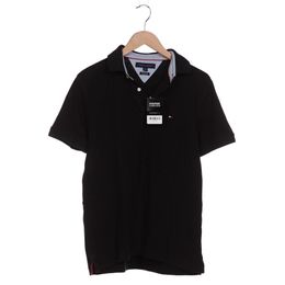 Tommy Hilfiger Poloshirt Herren Größe L Second Hand schwarz