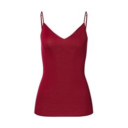 Hanro Spaghettitop ' Cotton Seamless ' Damen Gr&ouml;&szlig;e M rot