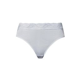 Hanro Midislip ' Cotton Delight ' Damen Gr&ouml;&szlig;e M hellblau