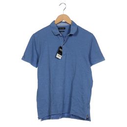 Massimo Dutti Poloshirt Herren Größe XL Second Hand blau