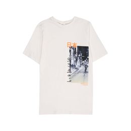 s.Oliver T-Shirt Jungen Gr&ouml;&szlig;e 158/164 grau / orange / schwarz / offwhite