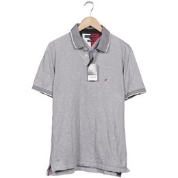 Tommy Hilfiger Poloshirt Herren Größe XL Second Hand grau