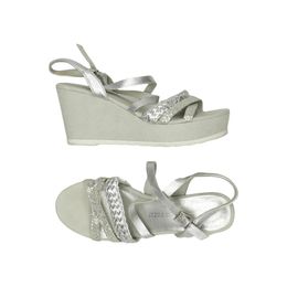 Marco Tozzi Sandalen Damen Gr&ouml;&szlig;e 39 Second Hand silber